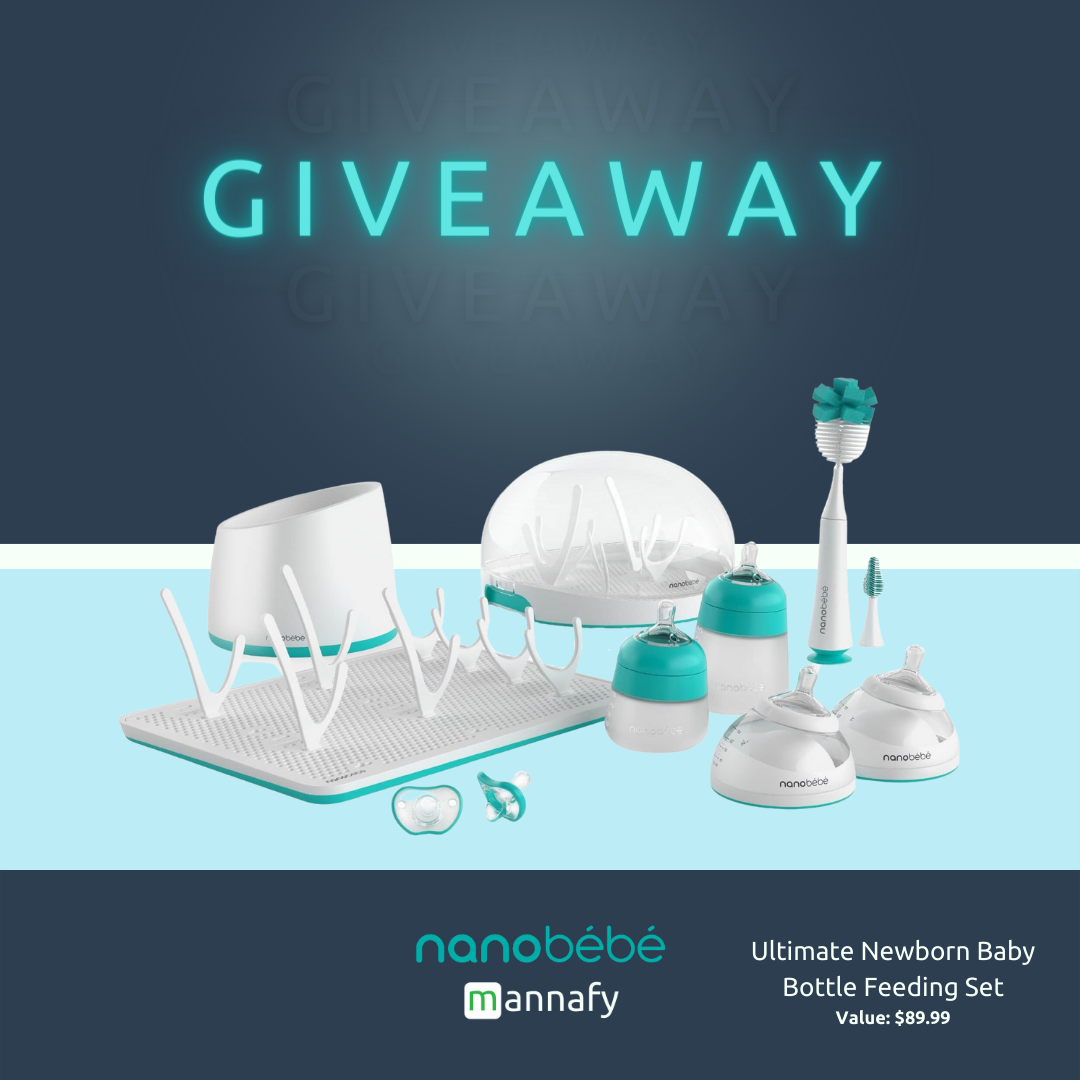 Enter to win a Ultimate Newborn Baby Bottle Feeding Set from nanobébé