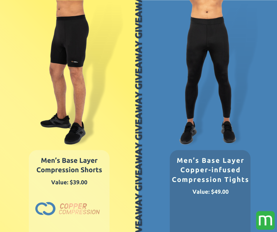 Enter to win a pair of Men’s Copper Compression Base Layer Tights and ...