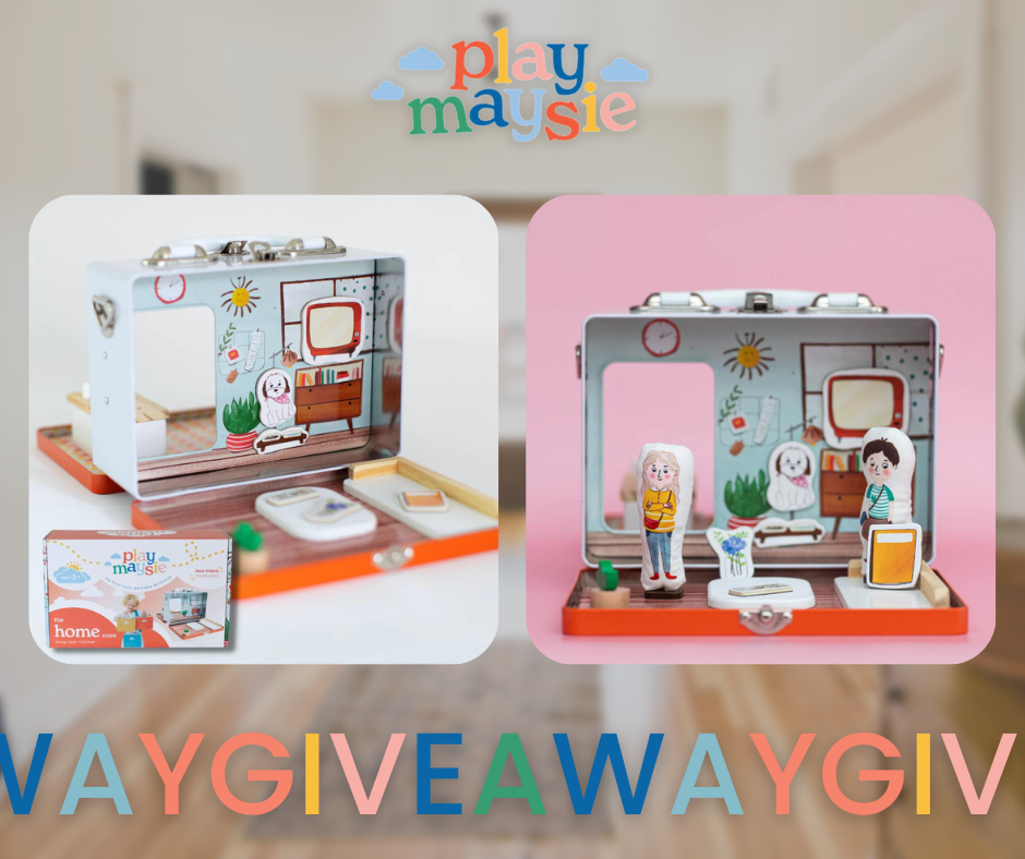 Enter to win a Portable Travel Dollhouse from Play Maysie